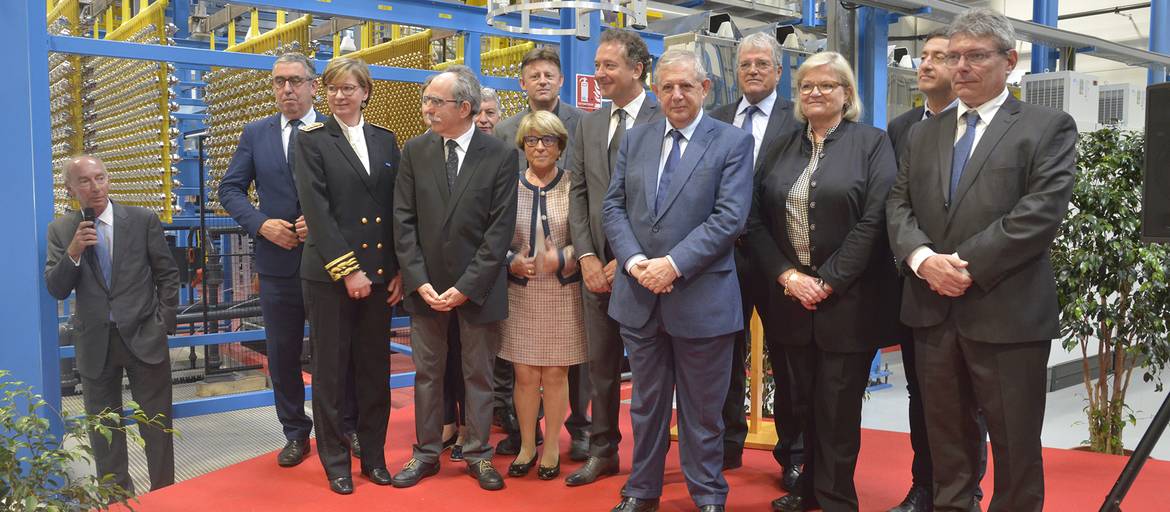 Aurillac Agglo - Qualipac inaugure sa nouvelle ligne de galvanoplastie
